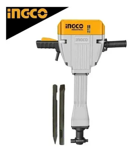 Martillo Demoledor Ingco 2200w 75j 30kg Hexagonal Pdb22001-4